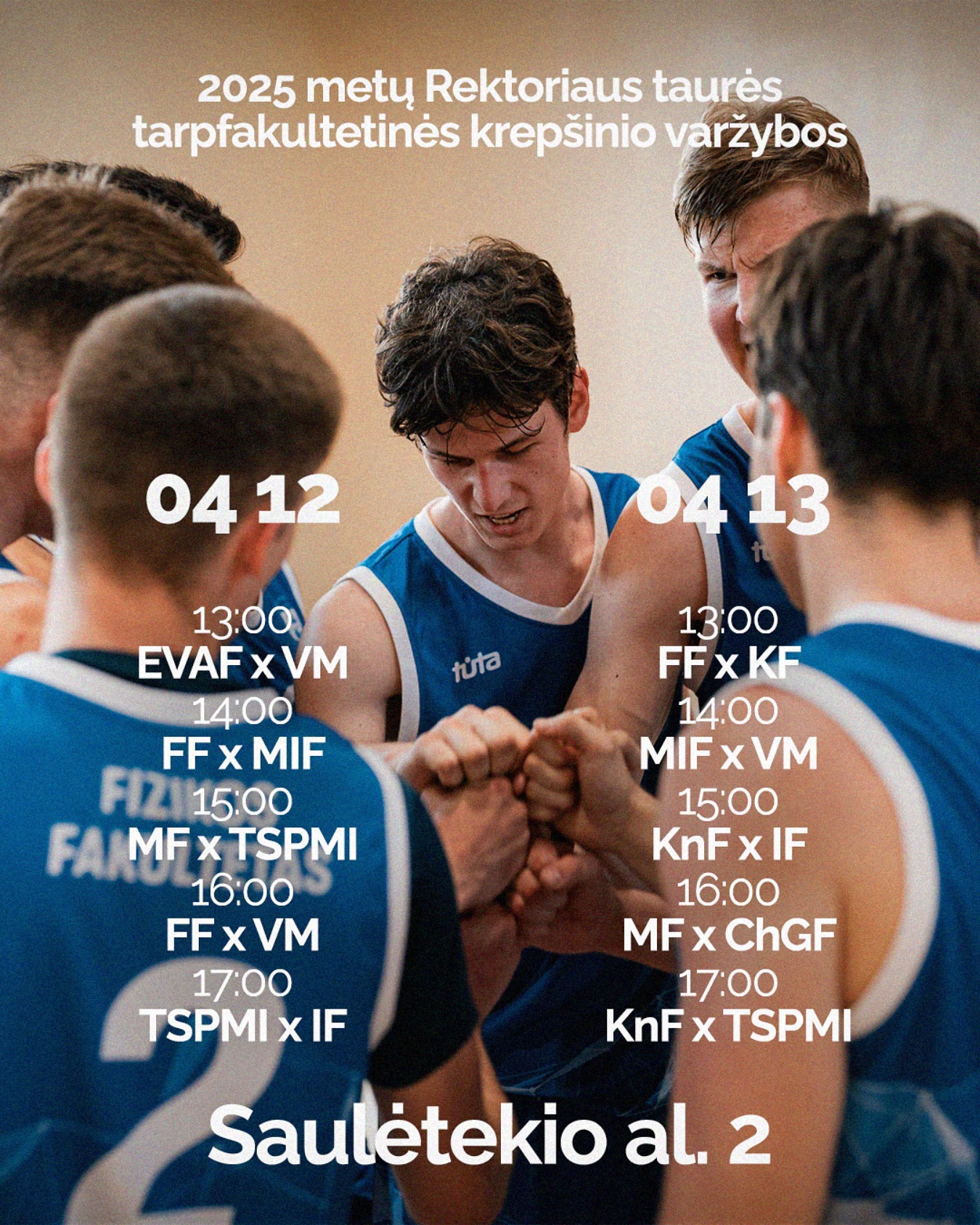 2025 Rector's Cup Interfaculty Basketball Tournament